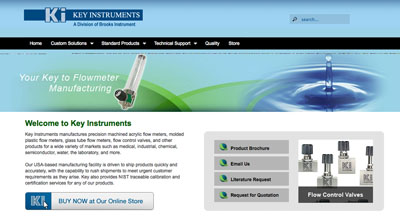New Key Instruments Website Highlights E-Commerce Option | PI Process ...