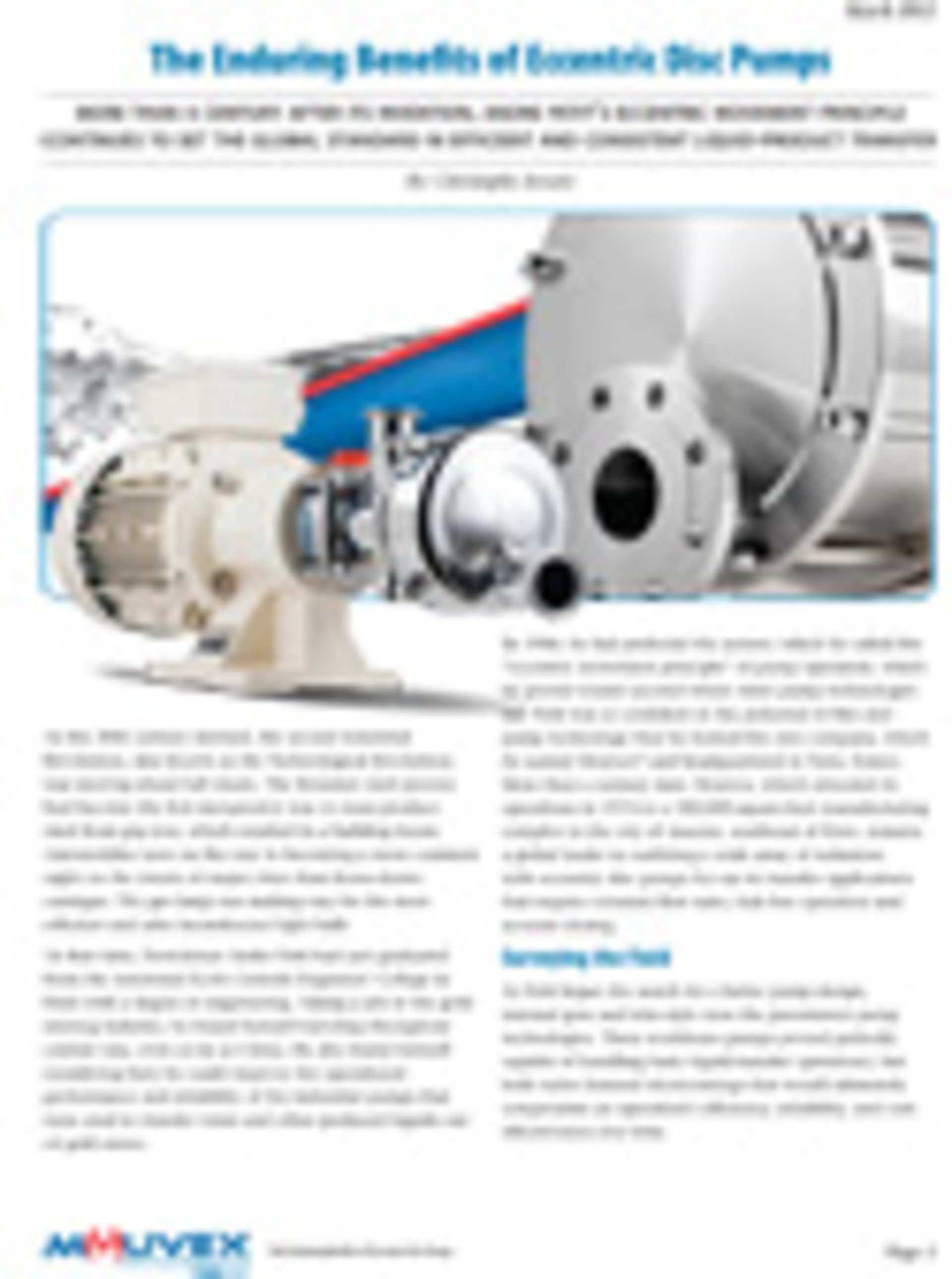 The Enduring Benefits of Eccentric Disc Pumps | P.I. Process ...