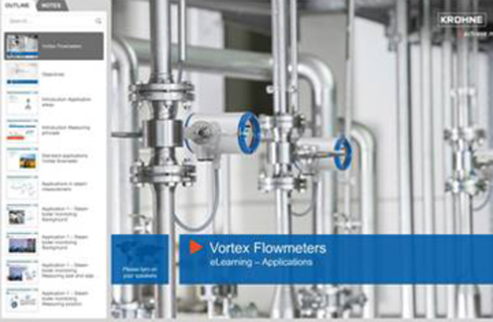 KROHNE Releases New eLearning Course on Vortex Flowmeter Applications | P.I. Process Instrumentation