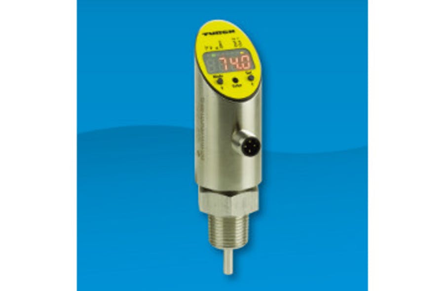 TURCK Temperature Sensor Integrates Display, Process Connection & RTD ...