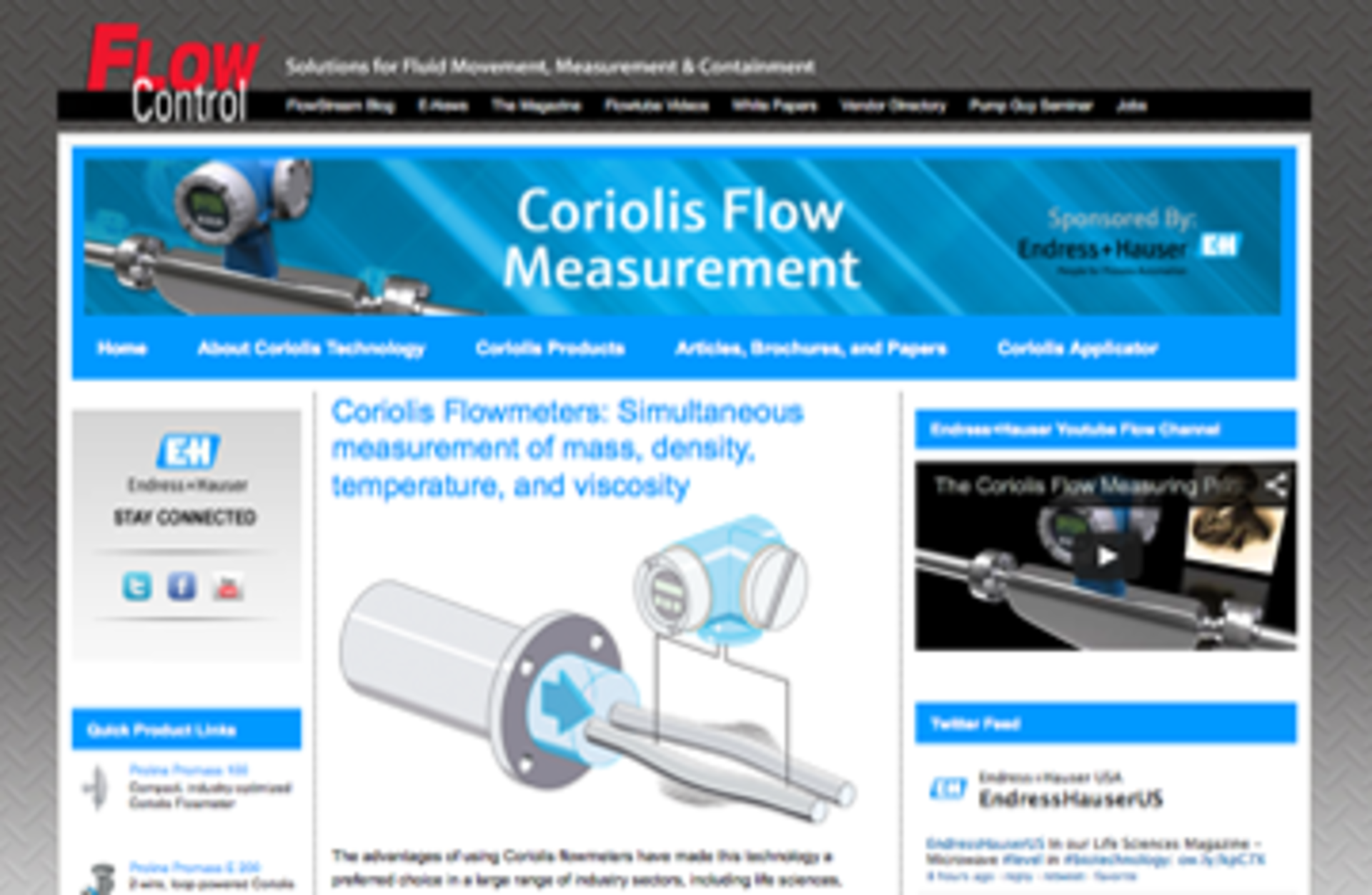 Everything You Need to Know About Coriolis Flowmeters | PI Process ...
